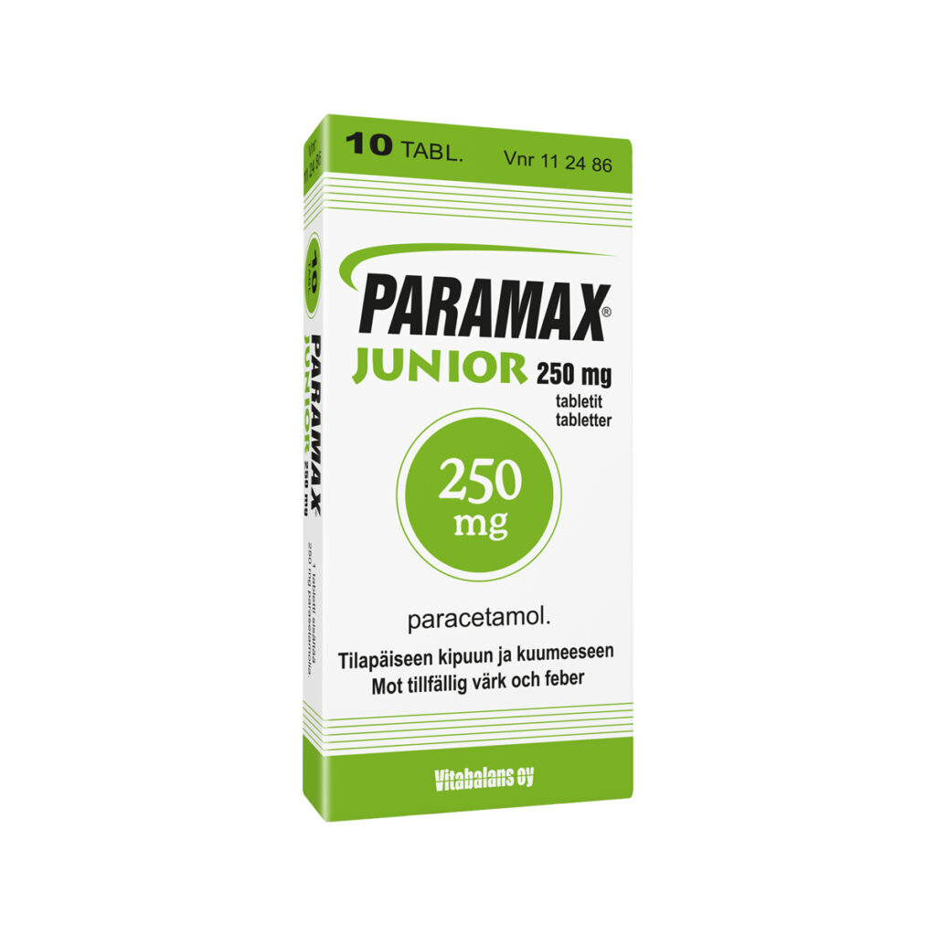 Paramax Junior 250 mg tabletti - Vitabalans Oy