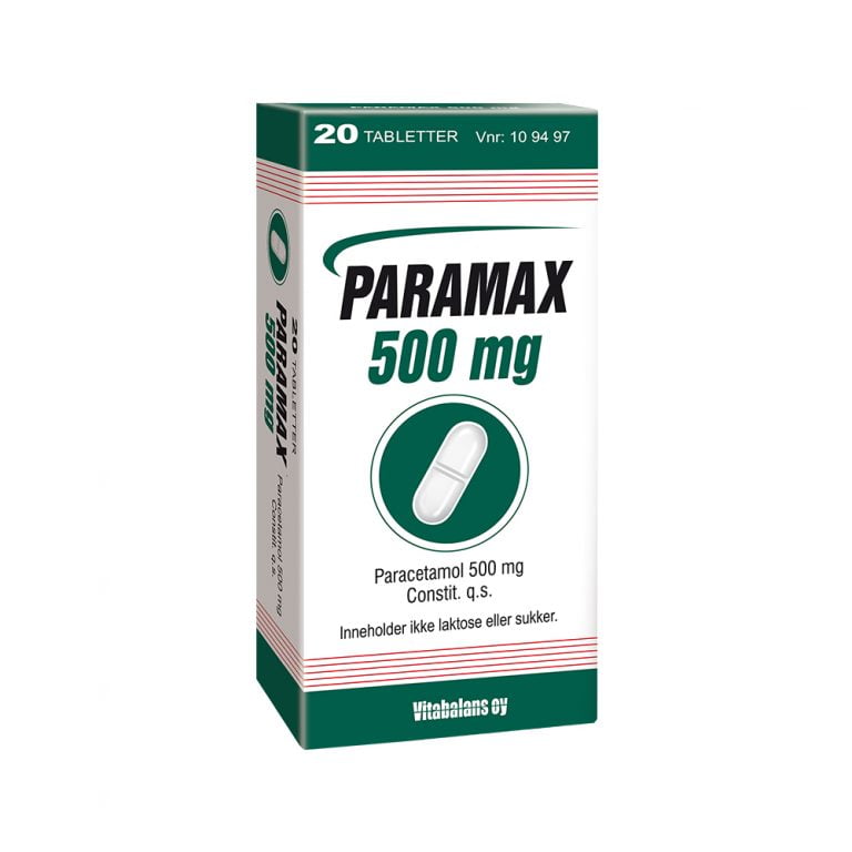 Paramax 500 mg - Vitabalans Oy