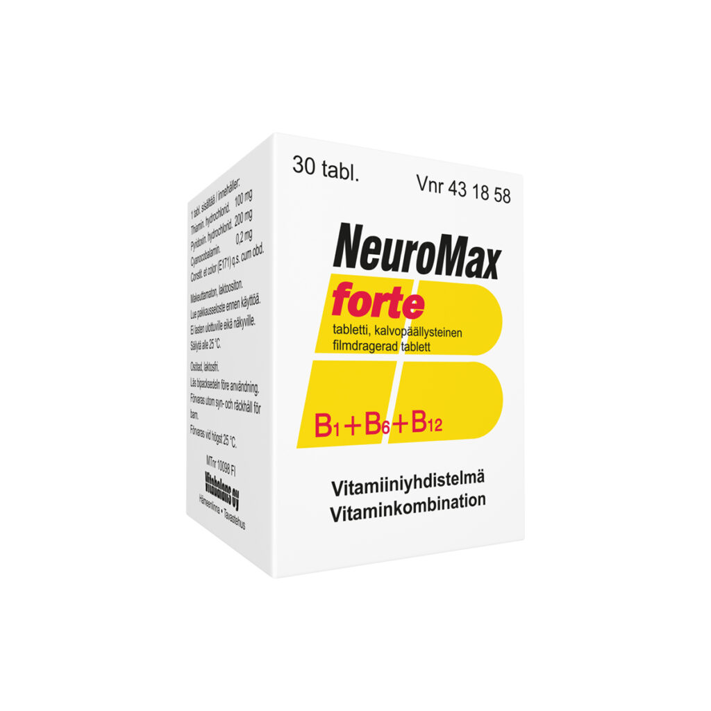 NeuroMax forte, kalvopäällysteinen tabletti - Vitabalans Oy